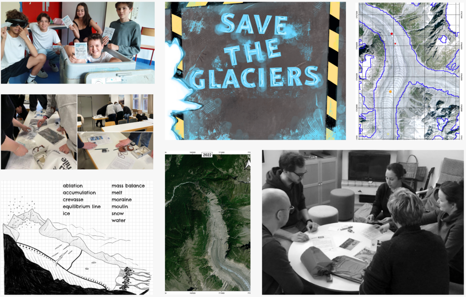 Save the glaciers! an educational game